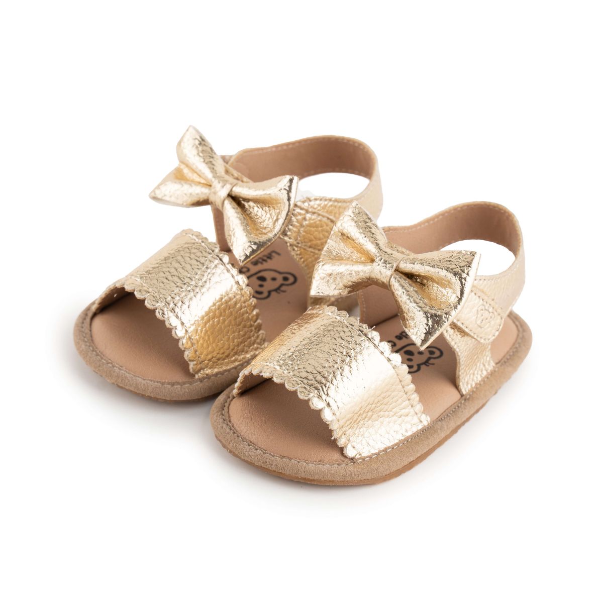 Hazel Soft Sole Sandals - Gold – Little Charlie